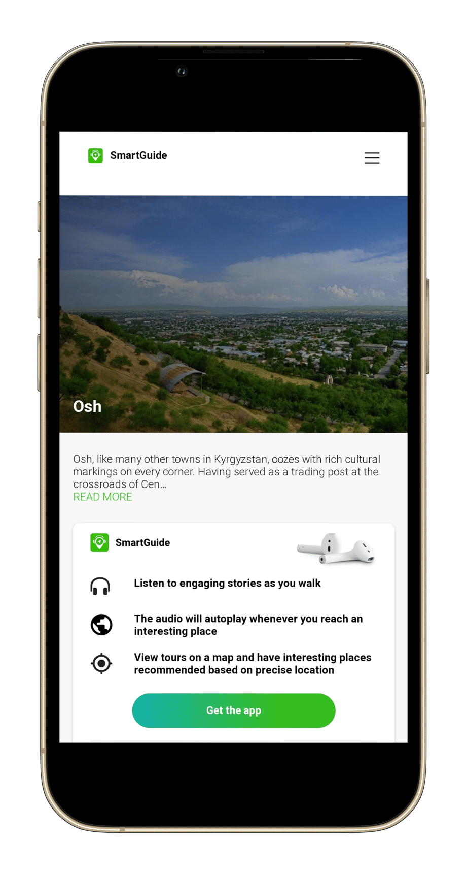 SmartGuide's tour guide system is a game-changer for tourism in Kyrgyzstan